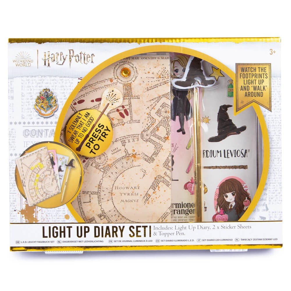 Harry Potter Light Up Diary Set – The Enchanted Galaxy