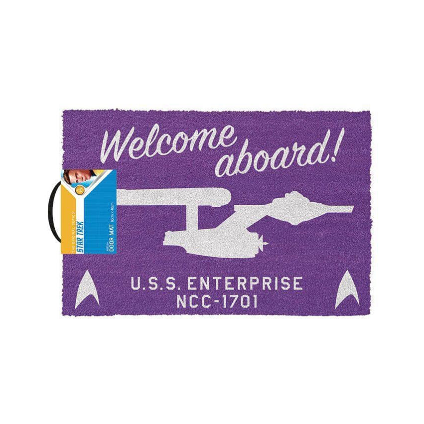 Star Trek Welcome Aboard Doormat – The Enchanted Galaxy