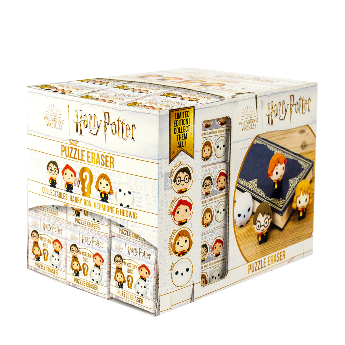 Harry Potter Chibi Character 3D Puzzle Eraser – The Enchanted Galaxy