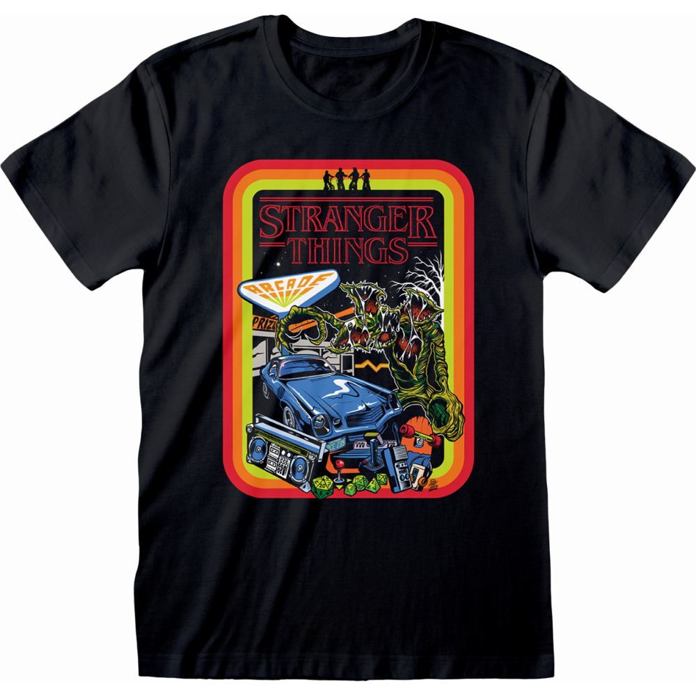 Stranger Things - Retro Border T-Shirt – The Enchanted Galaxy